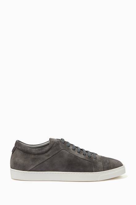 Shop Nike Grey Blazer Mid '77 Sneakers in Suede for Men | Ounass UAE