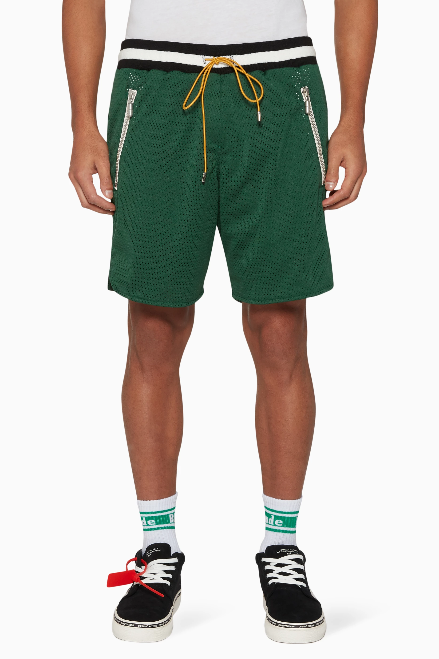 Rhude Green Shorts Medium - munimoro.gob.pe